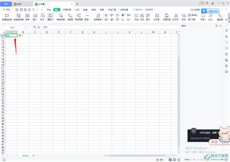 wps excel单元格中数字开头的零号怎么去掉 wps excel单元格中数字开头的零号去掉方法 极光下载站