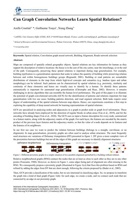 Pdf Can Graph Convolution Networks Learn Spatial Relations