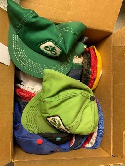 2 Boxes Of Misc Hats Schmid Auction