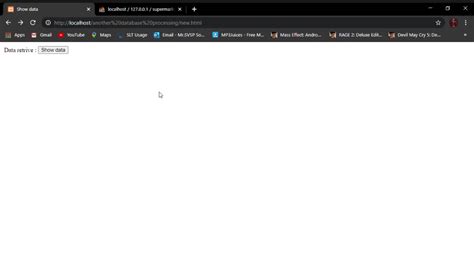 Sahan Peris On Linkedin Data Retrieve From The Table Using Php Back
