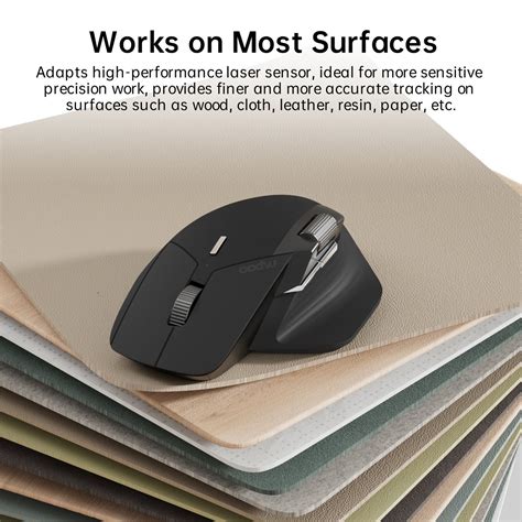 Rapoo Mt760 Multi Device Wireless Mouse Bluetooth 5 0 And 2 4g Multi Rapoo