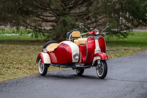 1966 Vespa 150 Super Vbc With Sidecar Sold At Bonhams Scottsdale 2024