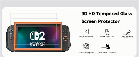 Switch 2 Grip Case Tpu Protective For Nintendo Switch 2