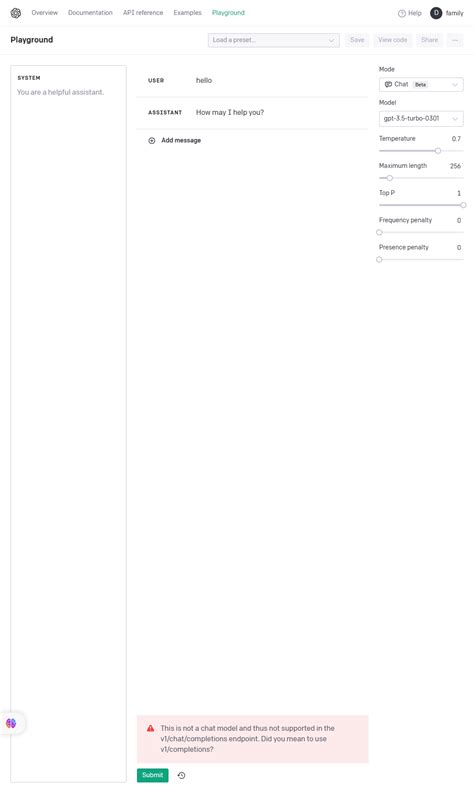 Issue With OpenAI Python Library Version InvalidRequestError API OpenAI Developer