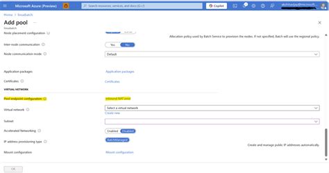 Configure Remote Access To Compute Nodes In An Azure Batch Pool Using