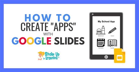 How to Create Apps With Google Slides (FREE TEMPLATE) | How to create ...