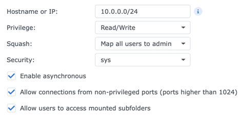 private nfs share mounts without user pass general support unraid