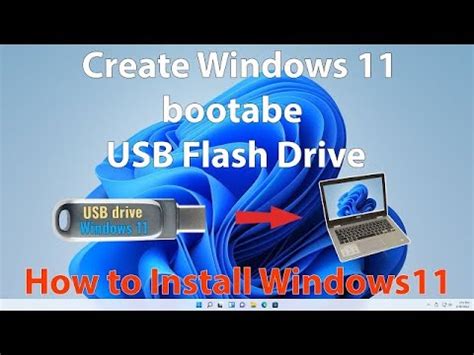 How To Install Windows 11 In USB Flash Drive Create Windows 11 Bootable USB Drive YouTube