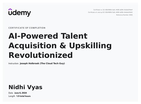 Nidhi Vyas On Linkedin Udemy Ai