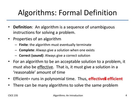 Ppt Algorithms An Introduction Powerpoint Presentation Free