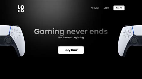 Animated Webpage UI Design Figma