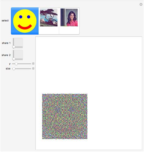 color visual cryptography scheme wolfram demonstrations project