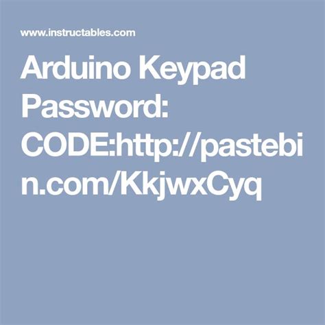 arduino keypad password code kkjwxcyq robot cat