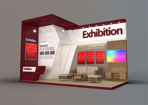 29 Booth Design Mockup Behance In 2025 Booth Design Exhibition