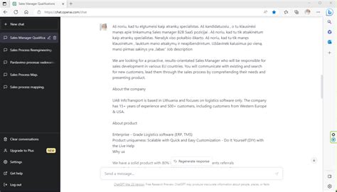 Kaip Mane Chatgpt į Darbą Priiminėjo