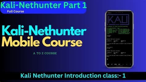 Kali Nethunter Introduction Part 1 Learn Kali Nethunter Step By Step