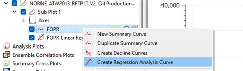 Regression Analysis Resinsight