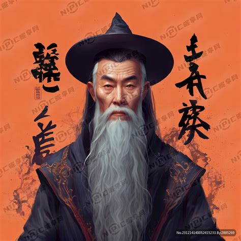 Ai创作图创作气候巫师 现代人物 要有背景 昵图网