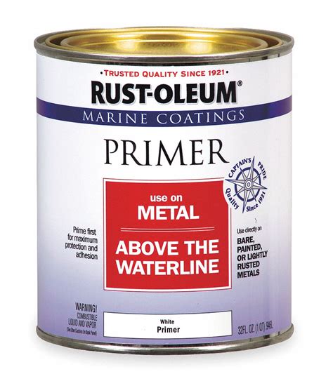 Rust Oleum Exteriorinterior White Primer 2gxd8207016 Grainger