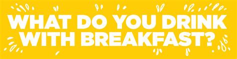 What Do Your Breakfast Preferences Say About Your Sex Life