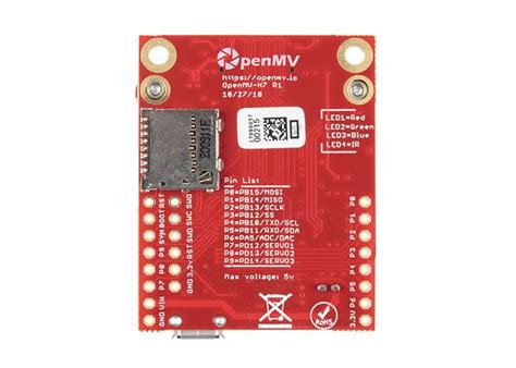 Openmv Cam H7 R2 Robot Gear Australia