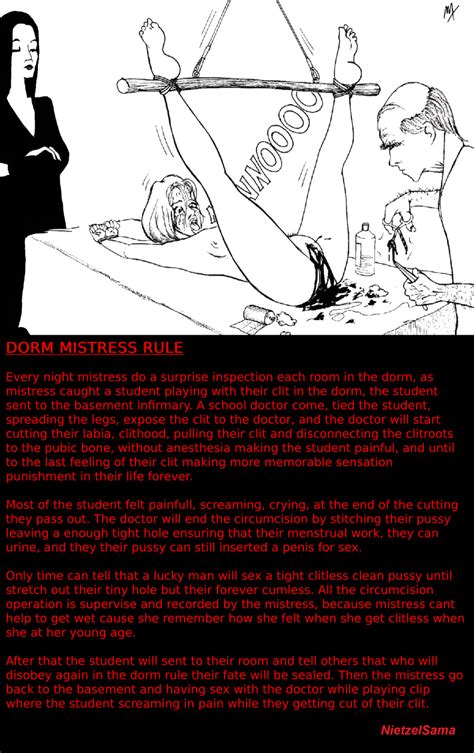 Rule 34 Anime Artist Request Caption Cartoon Clit Removal Clitless Clitorectomy Clitoridectomy