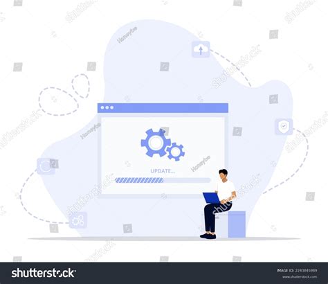 Update Operating System Over 868 Royalty Free Licensable Stock Vectors
