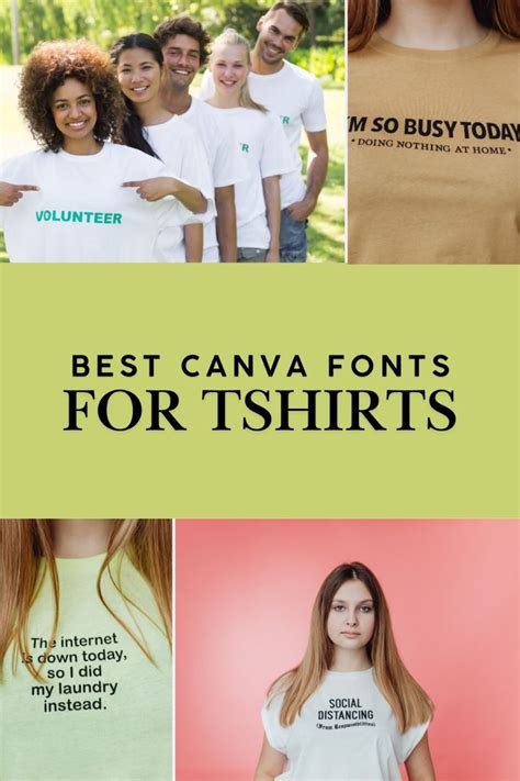 Best Canva Fonts For T Shirts T Shirt Fonts Creative Fonts Trending