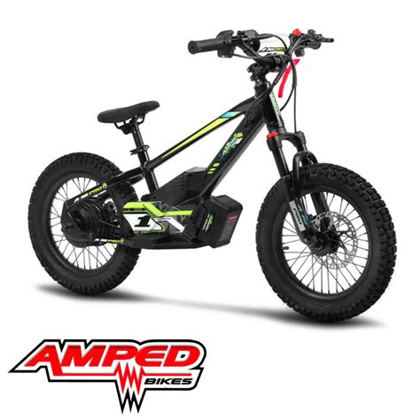 Amped A20 Pro Electric Balance Bike Black