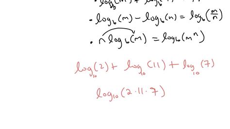 solved condense each expression to a single logarithm 16 log 2 log