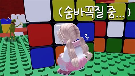 로블록스 개구리랑 숨바꼭질 어디에 숨을까 Youtube