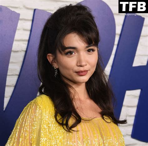 Rowan Blanchard Stuns In A See Through Dress At Hulus Original Film