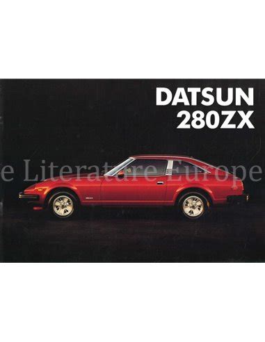 1981 Datsun 280zx Brochure English