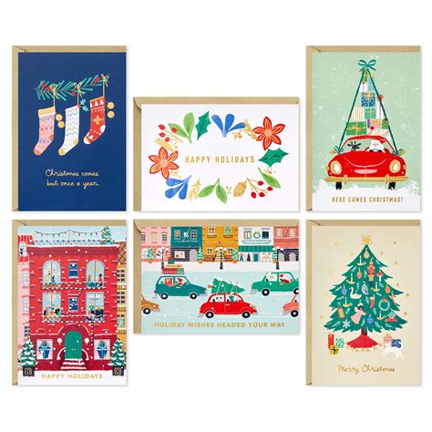 Hallmark Boxed Christmas Cards Assortment Vintage