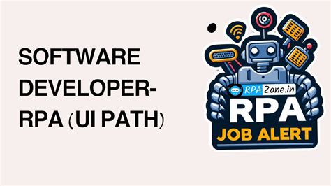 Software Developer Rpa Ui Path Rpazone