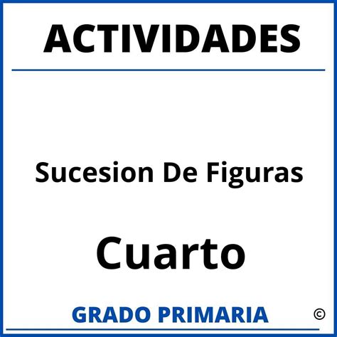 Ejercicios Y Actividades Matemáticas Para Cuarto Grado De Primaria My