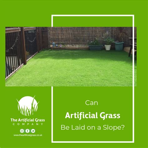 Can Artificial Grass Be Laid On A Slope