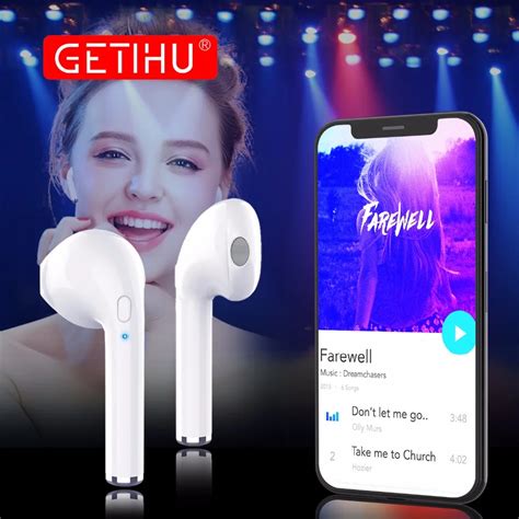 Aliexpress Com Buy GETIHU Bluetooth Earphone Headphones For Apple IPhone X Wireless Earphones