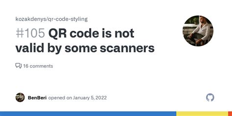 QR Code Is Not Valid By Some Scanners Issue Kozakdenys Qr Code Styling GitHub
