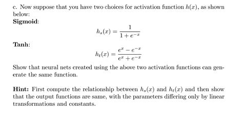 Solved Consider A Neural Net With Input Layer Neurons One Chegg
