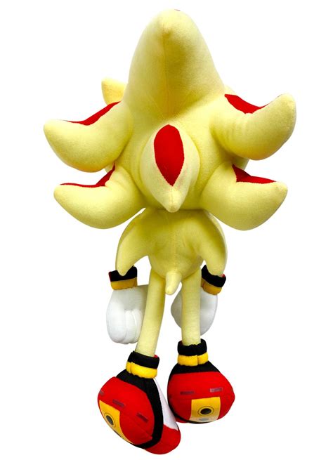 Sonic Hedgehog Super Shadow The Hedgehog Plush 10h Great Eastern