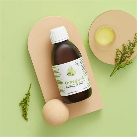Omega 3 370 Dha 700 Epa Płyn 200 Ml Aura Herbals Polski