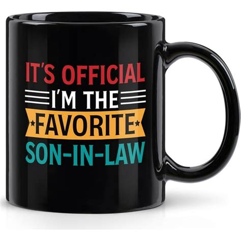 Highcool Son In Law Son In Law Christmas Fathers Day Birthday Present