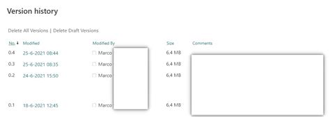 How To Add Version History Table In Word Document Microsoft Qanda