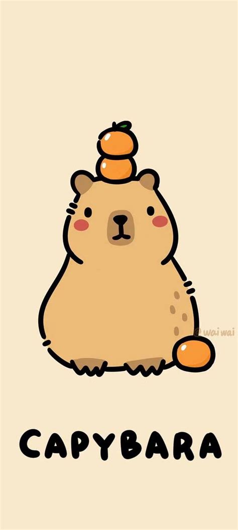 Capibara 🦛 Için 22 Fikir Kapibara şirin çizim çizimler