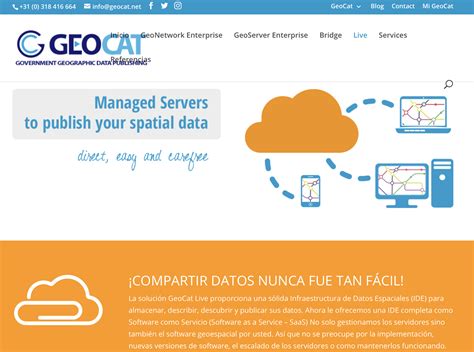 click here to register link direct to geocat live spanish page · issue