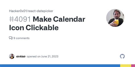 Make Calendar Icon Clickable Issue 4091 Hacker0x01 React Datepicker GitHub