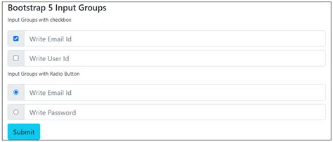 Bootstrap 5 Input Groups Online Tutorials Library List Tutoraspire Com