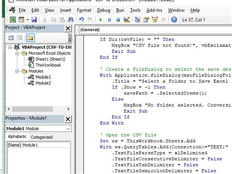 A Macro To Convert Csv Files To The Desired Excel Format Max 10 Columns Upwork