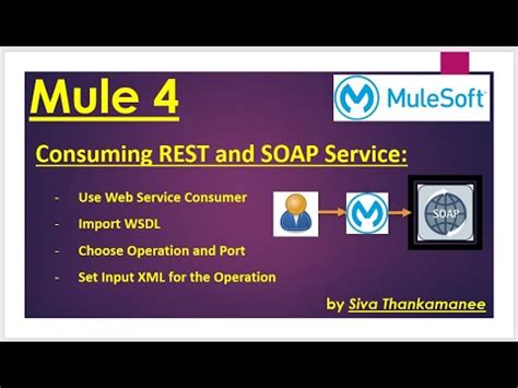 MuleSoft How To Consume SOAP And REST Web Services In Mule YouTube